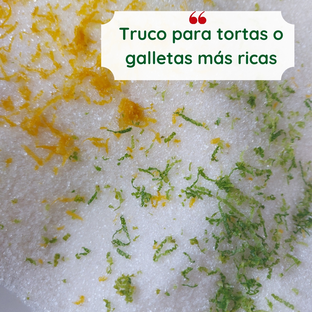 Truco para sacarle más sabor al limón y azúcar para tortas – SaboresyViajes